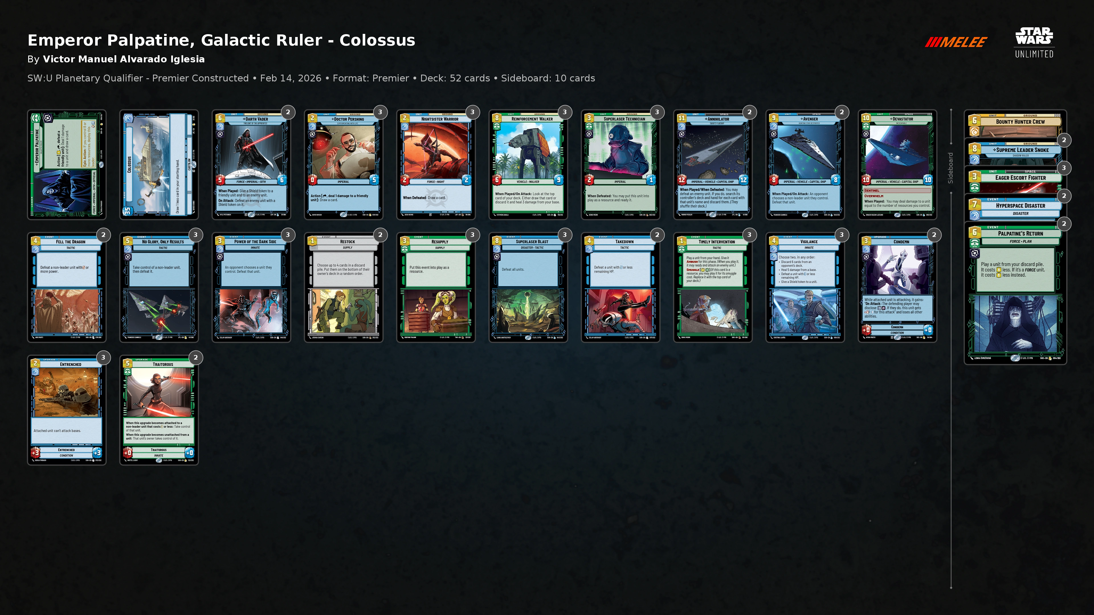 Emperor Palpatine, Galactic Ruler - Colossus | Melee