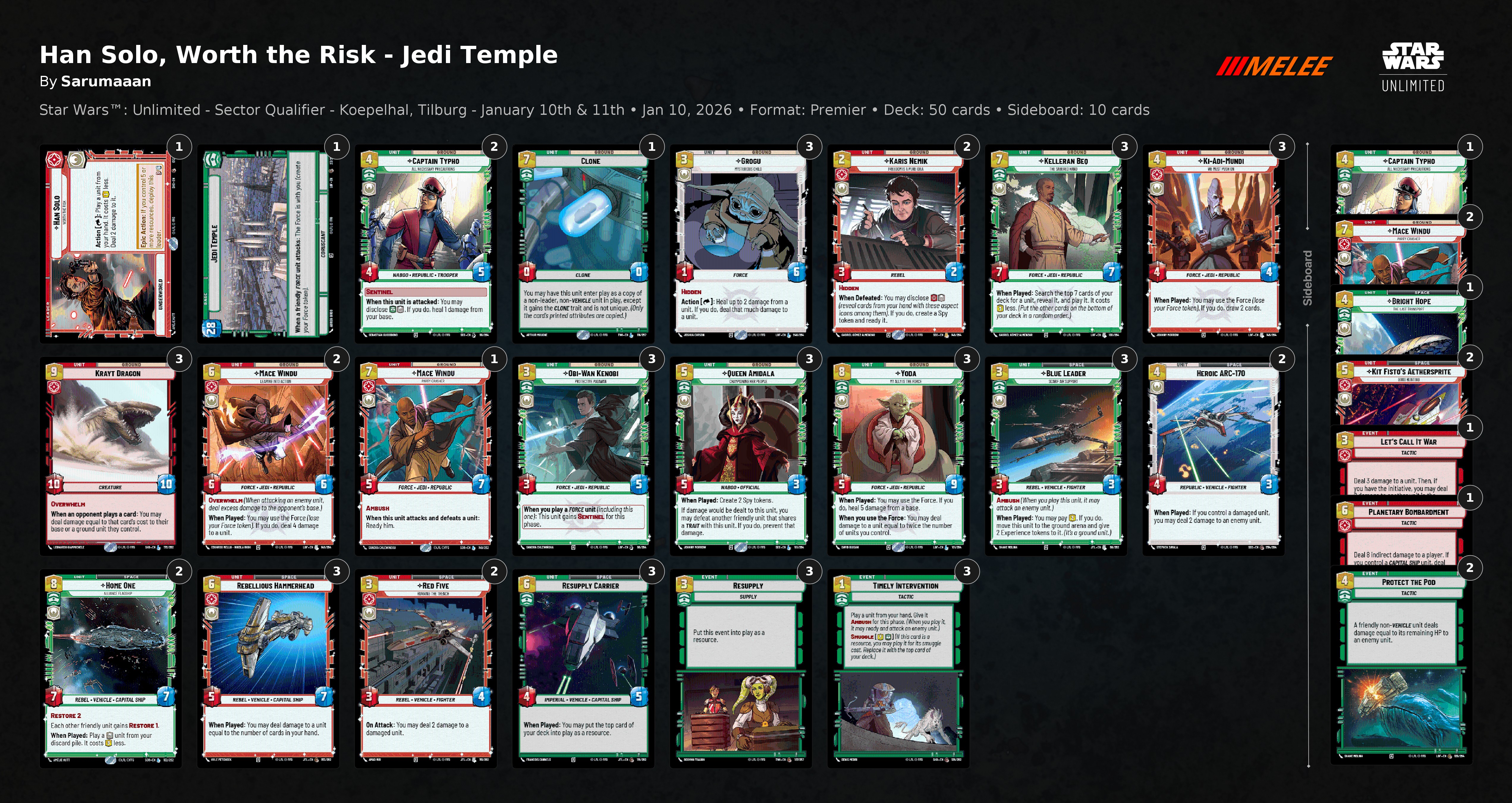 Han Solo, Worth the Risk - Jedi Temple | Melee