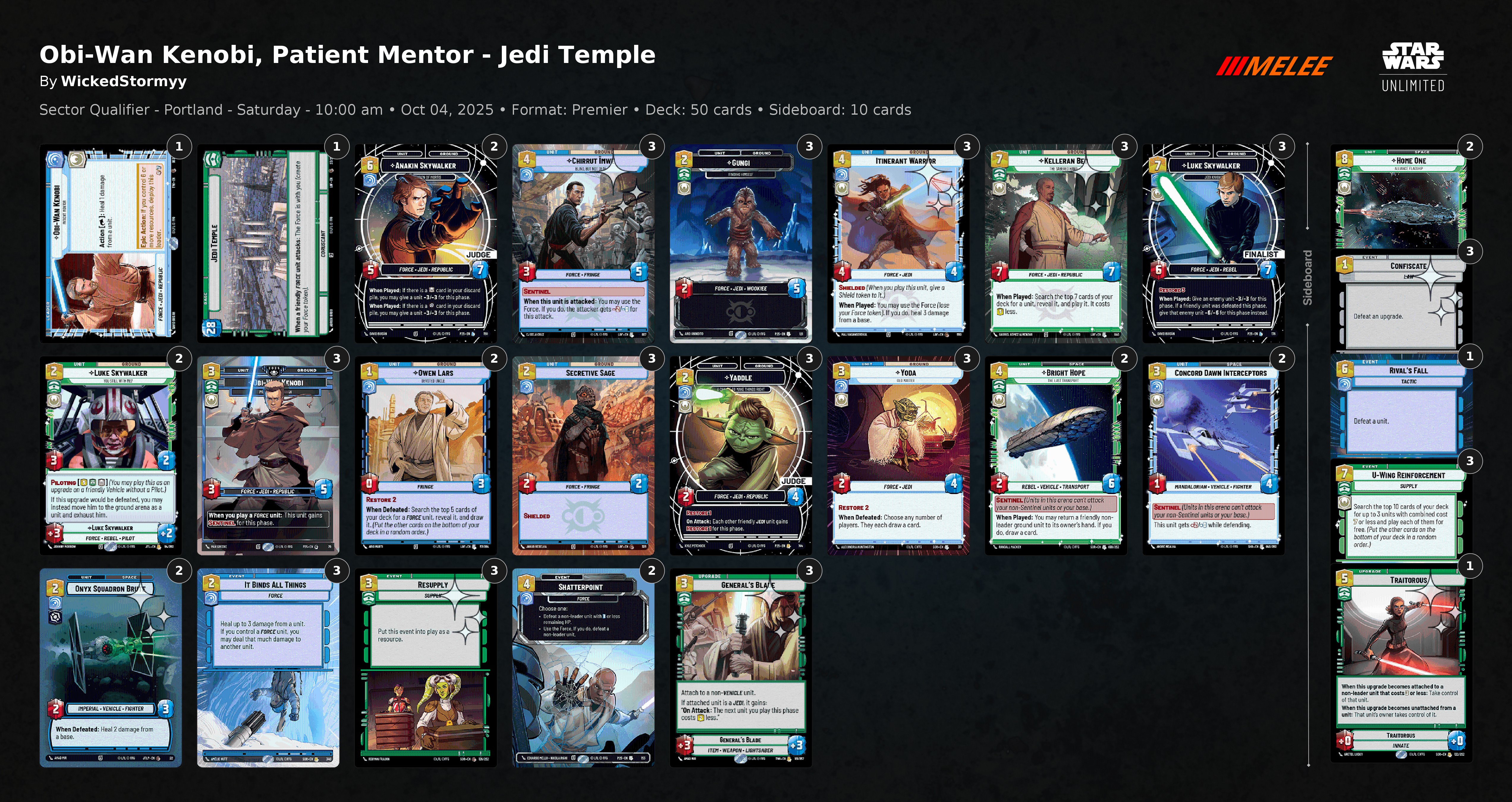 Obi-Wan Kenobi, Patient Mentor - Jedi Temple | Melee