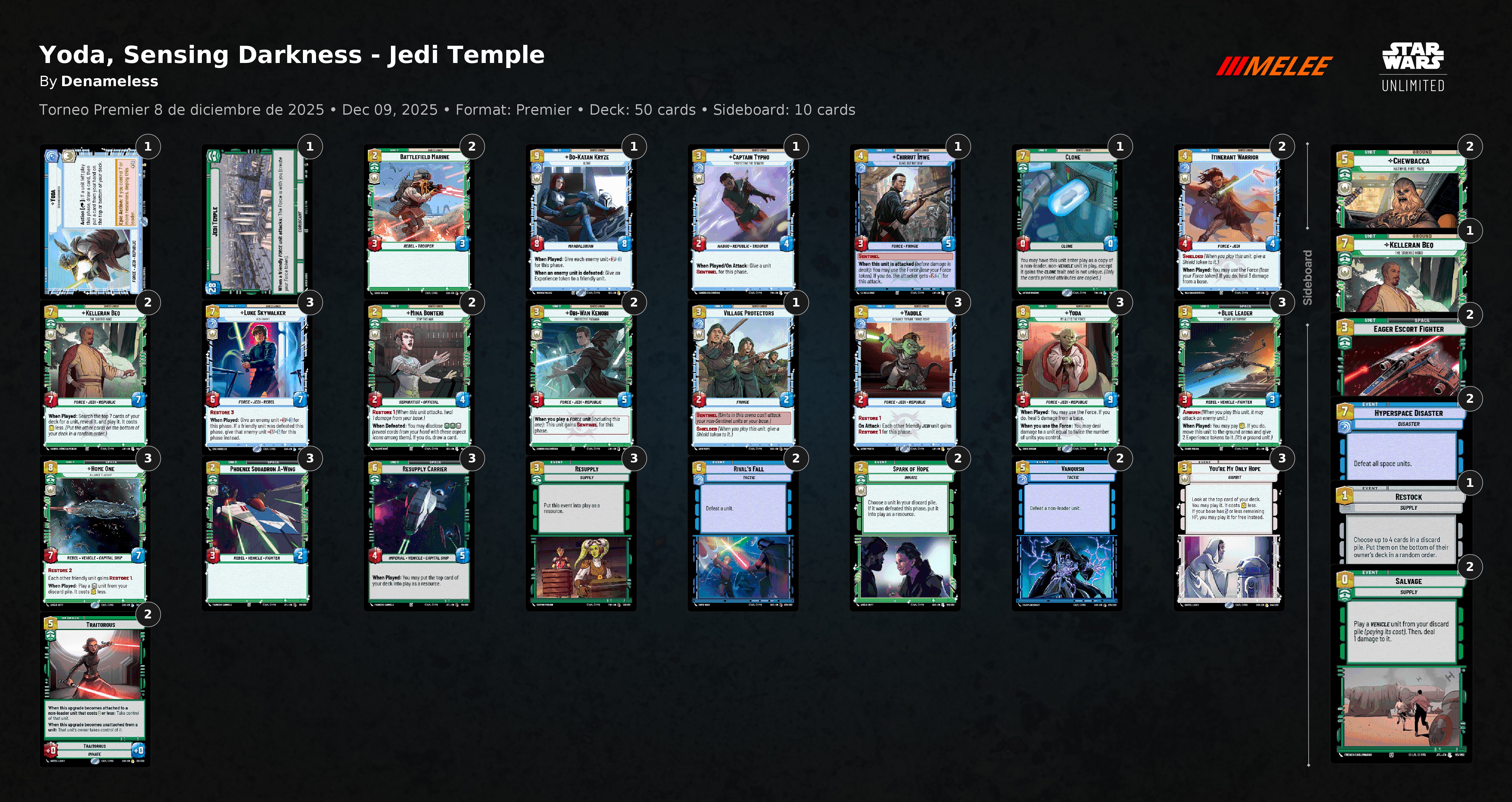 Yoda, Sensing Darkness - Jedi Temple | Melee