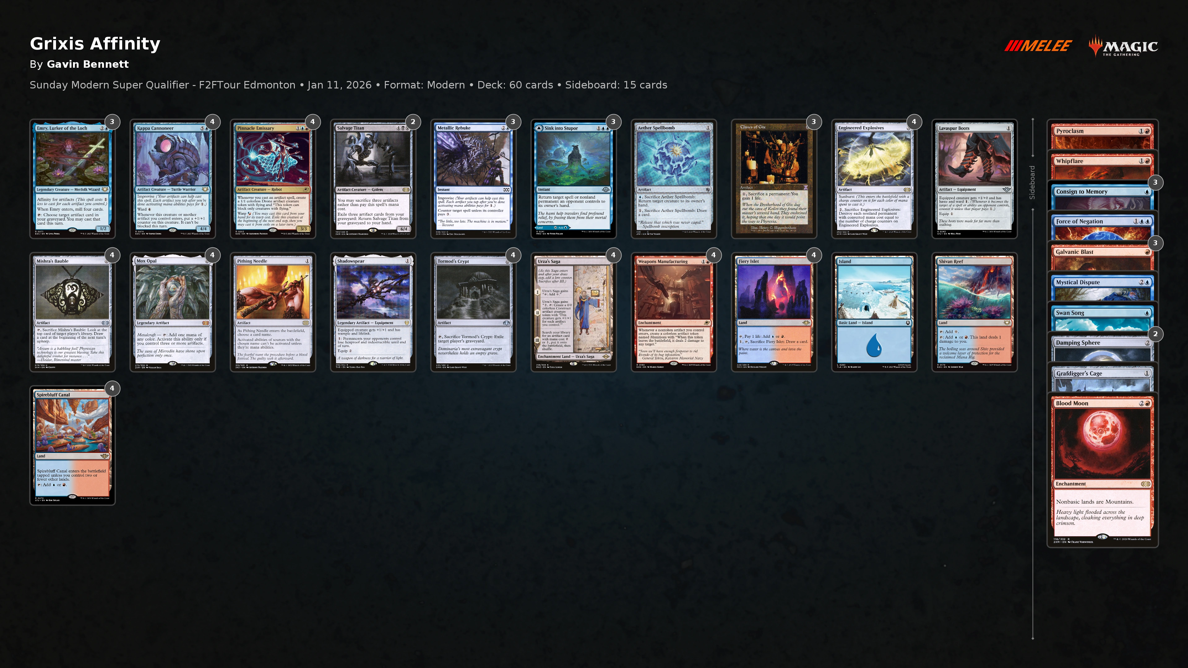 Grixis Affinity | Melee