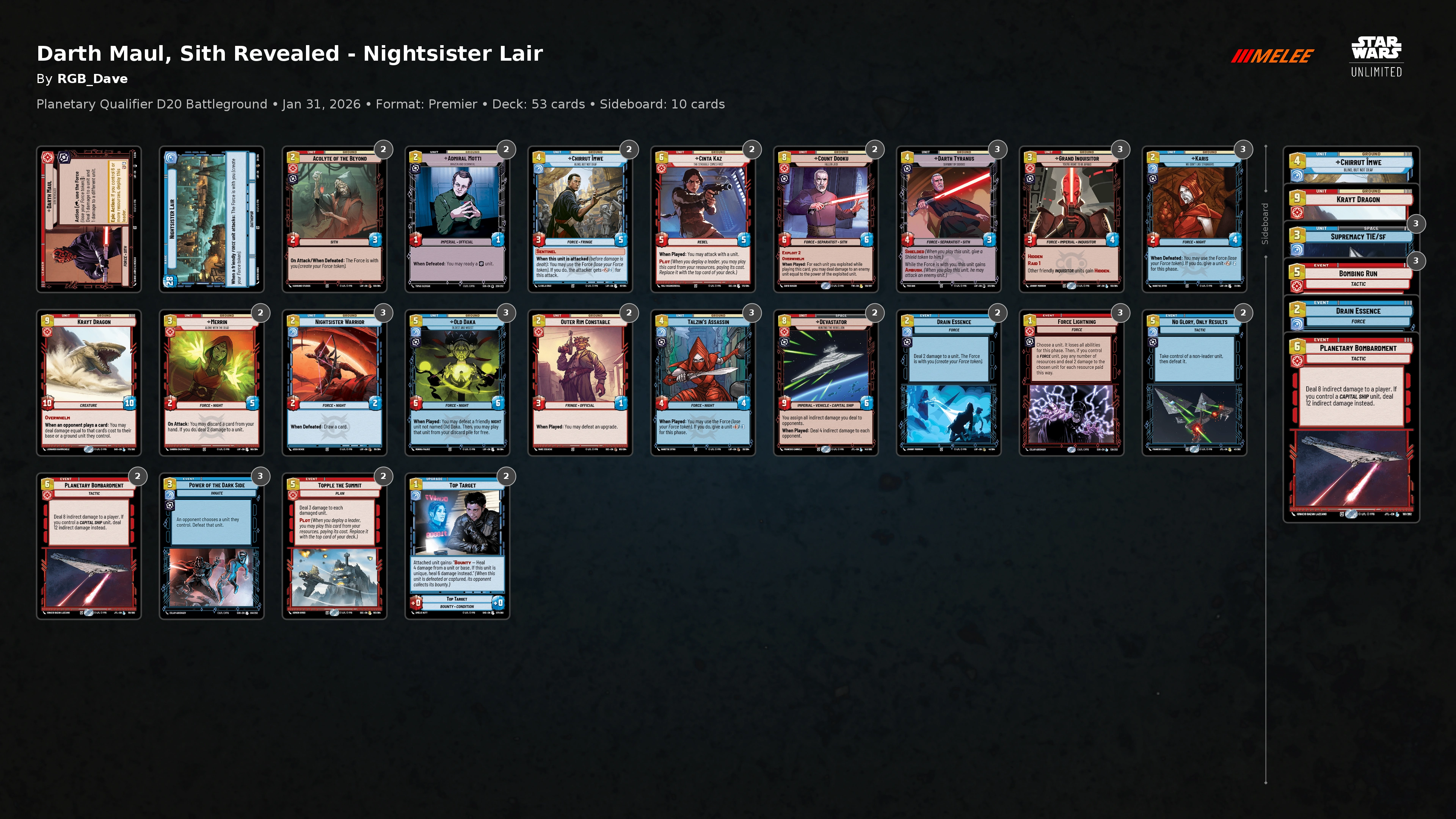 Darth Maul, Sith Revealed - Nightsister Lair | Melee