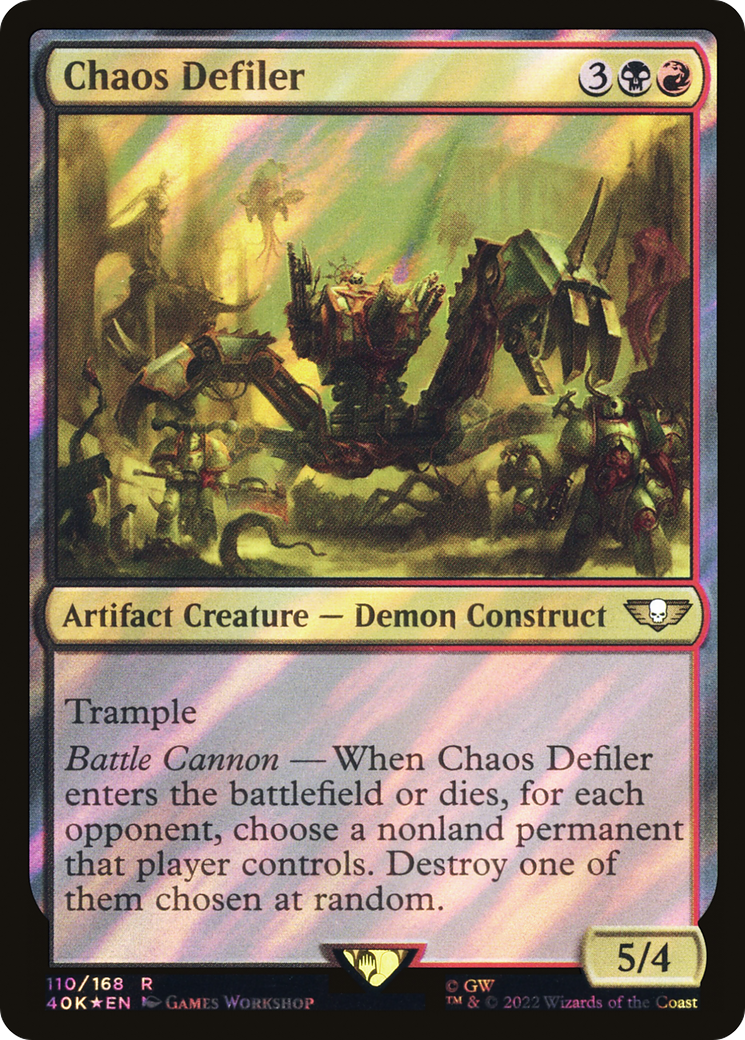 Chaos Defiler | Melee