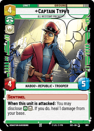Captain Typho | Melee